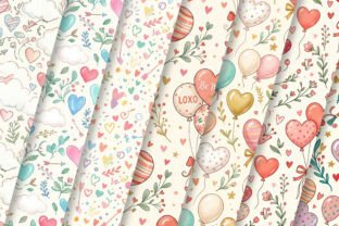 Sweet Valentine Hearts Seamless Pattern Graphic by Precision Patterns ...