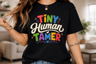 Tiny Human Tamer, Funny Teacher PNG Graphic by ABC DESIGN STUDIO ...
