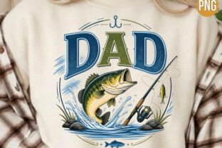 Vintage Bass Fishing Dad Lake Shirt PNG Graphic by Digital Donkey ...
