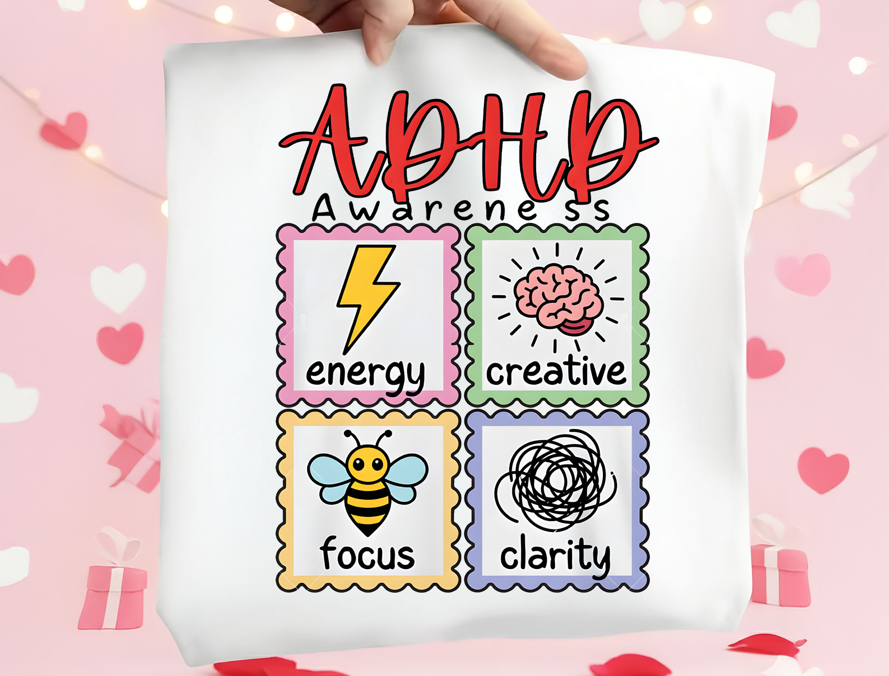 ADHD Awareness PNG Graphic by CraftyPixel Lab · Creative Fabrica