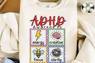 ADHD Awareness PNG Graphic by CraftyPixel Lab · Creative Fabrica
