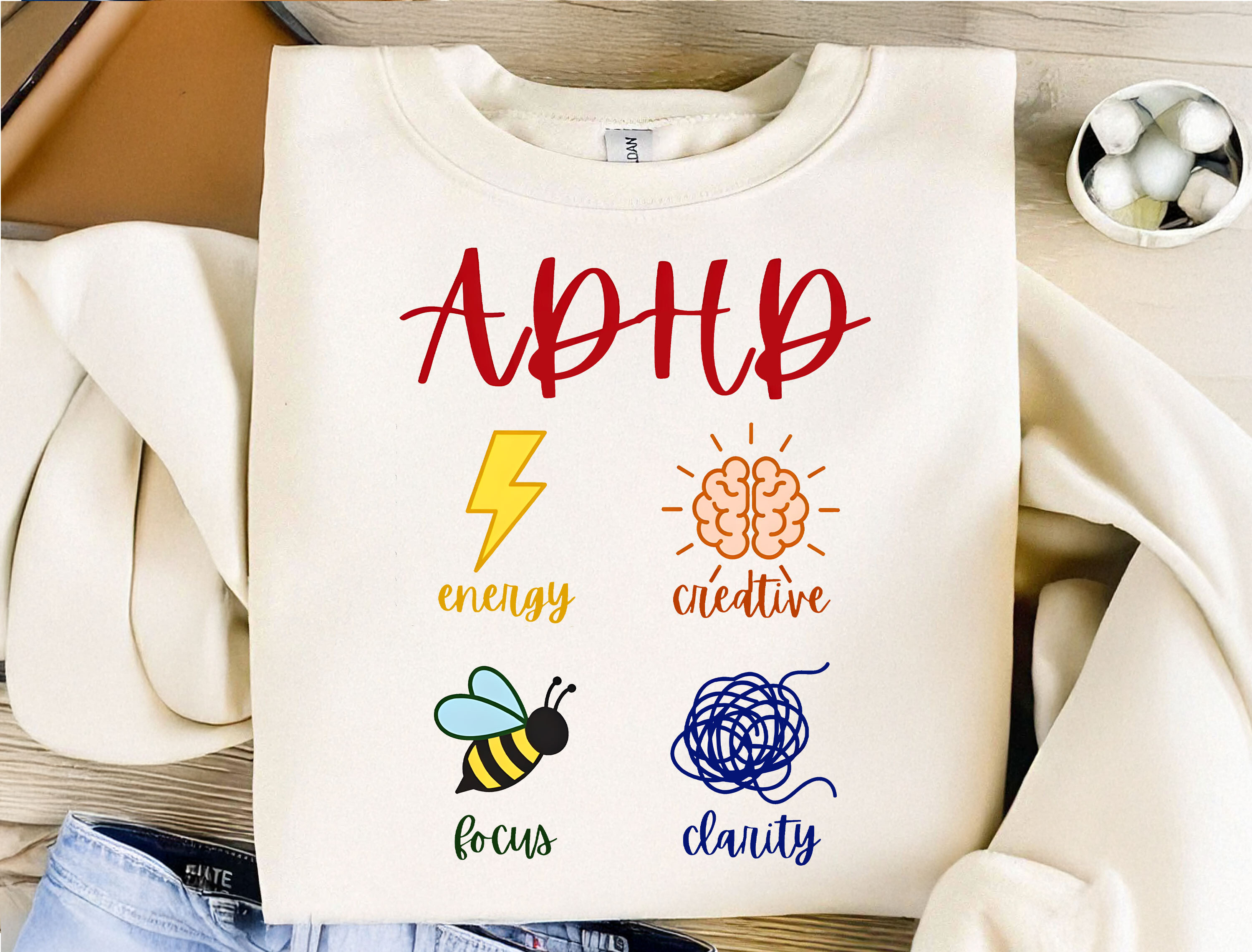 ADHD Awareness PNG Graphic by CraftyPixel Lab · Creative Fabrica