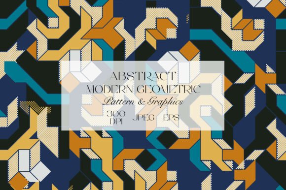 Abstract Geometric Wallpaper Pattern Graphic by StudioGlouna · Creative ...