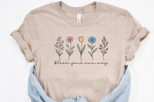 Boho Floral Motivational SVG PNG Graphic by GraphicsTreasures ...