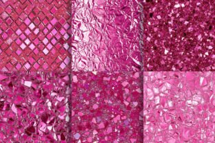 Bright Pink Glitter Seamless Foil Graphic by Precision Patterns ...
