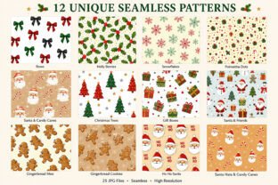 Christmas Digital Paper Graphic by T.D. House · Creative Fabrica