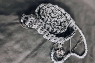 Crochet Pattern Tabs Y2K Chain Belt PDF Graphic by A.more.nushka ...