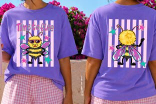 Cute Bee Sublination Graphic by Mun Mun · Creative Fabrica