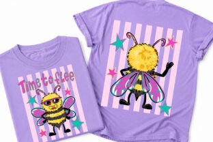 Cute Bee Sublination Graphic by Mun Mun · Creative Fabrica