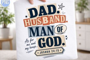 Dad Husband Man of God Christian PNG Graphic by Coffee & Crafts ...