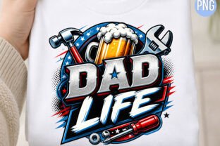 Dad Life Handyman Beer Tools PNG Graphic by Coffee & Crafts · Creative ...