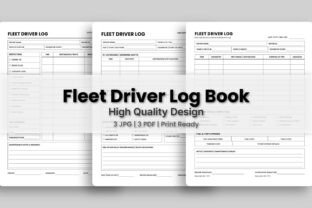 Fleet Log Book, KDP Interior Template, Graphic by armanmojumdar49 ...