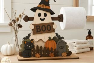 Halloween Toilet Paper Holder SVG · Creative Fabrica