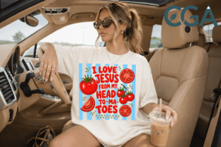 I Love Jesus from My Head Tomatoes PNG Graphic by cookgraphicart ...