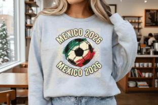 Mexico 2026 Soccer Ball Grunge Design Graphic by Design Vibe · Creative ...