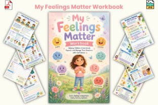 My Feelings Matter Workbook Graphic by KDPLab · Creative Fabrica