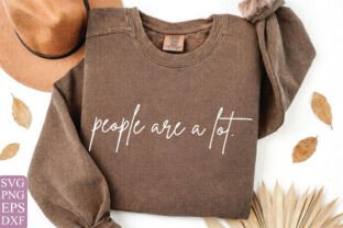 People Are a Lot PNG, Minimal PNG Graphic by Creative idea · Creative ...