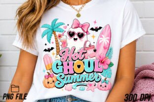 Preppy Hot Ghoul Summer Ghost PNG Graphic by PrintExpert · Creative Fabrica