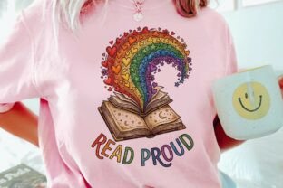 Read Proud Rainbow Book Pride Reader Graphic by gregoraciiart ...