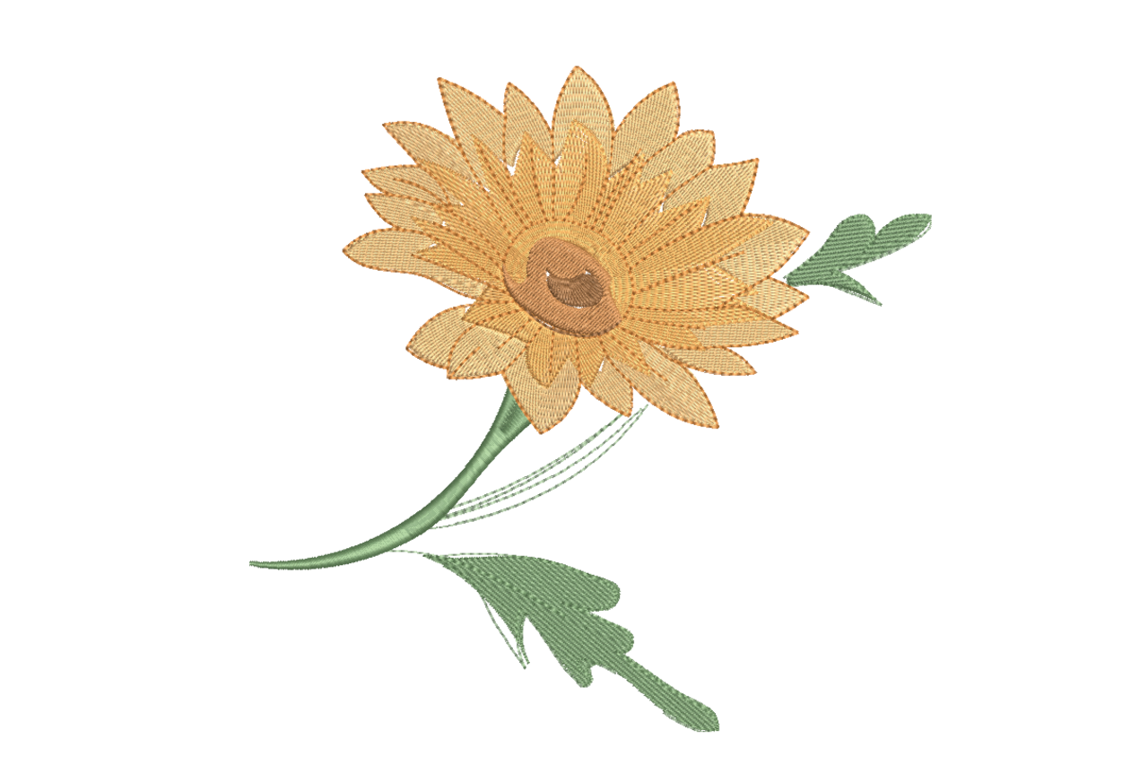 Sunflower Bloom · Creative Fabrica