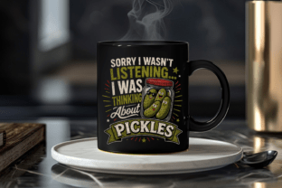 Thinking About Pickles Shirt PNG Graphic by Pencil Studio · Creative ...