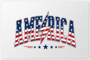 America Flag Lightning Bolt PNG Graphic by CREATIVE DESIGN ZONE ...