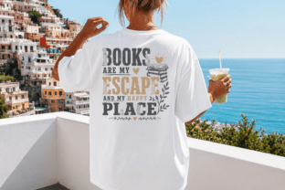 Books Are My Escape PNG Design, Reader S Graphic by Craftcity ...