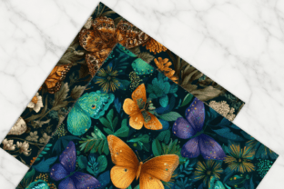 Butterfly Garden Patterns Graphic by CUTTING DESIGNCrafts · Creative ...
