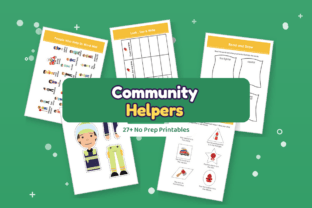 Community Helpers Worksheets KG Graphic by luminalearninghouse ...