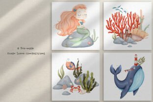 Cozy Underwater World│graphic Collection Graphic by yebin · Creative ...