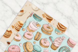 Cute Bakery Seamless Patterns Graphic by CUTTING DESIGNCrafts ...