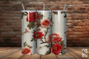 Cute Floral Embroidery Digital Paper Graphic by Creative Store ...