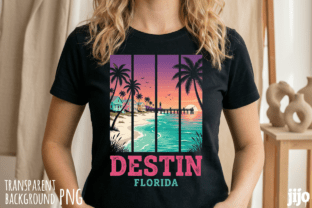 Destin Florida Beach Sunset PNG Graphic by jijopero · Creative Fabrica