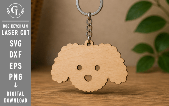 4th of July Keychain Laser Cut File · Creative Fabrica