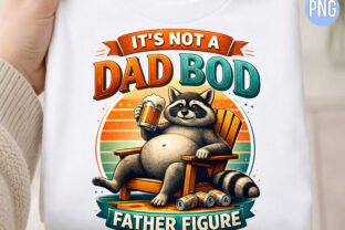 Funny Raccoon Dad Bod Beer PNG T-SHIRT Graphic by Meow CREATIONS ...