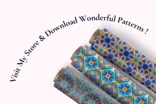 Geometric Moroccan Tile Seamless Pattern Graphic by Marrie Pauza ...