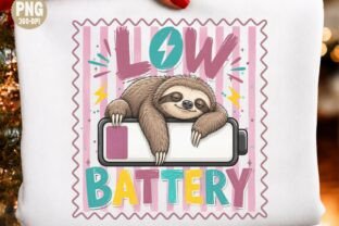 Low Battery PNG, Funny Animal Png Graphic by Craft Palette · Creative ...
