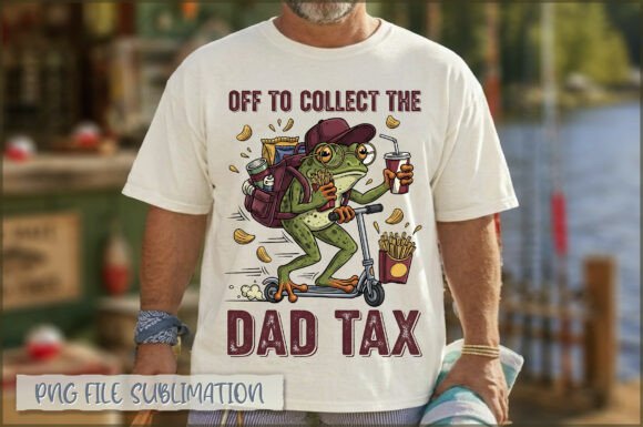 Off to Collect Dad Tax PNG Graphic by Extreme DesignArt · Creative Fabrica