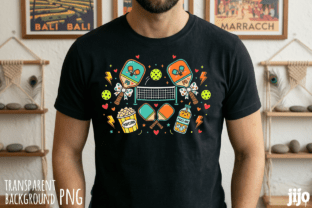 Pickleball Paddles Popcorn Pickle PNG Graphic by jijopero · Creative ...