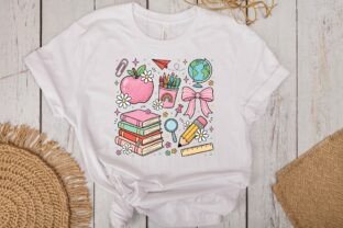 Retro Back to School Sublimation Png Graphic by Dream Print · Creative ...