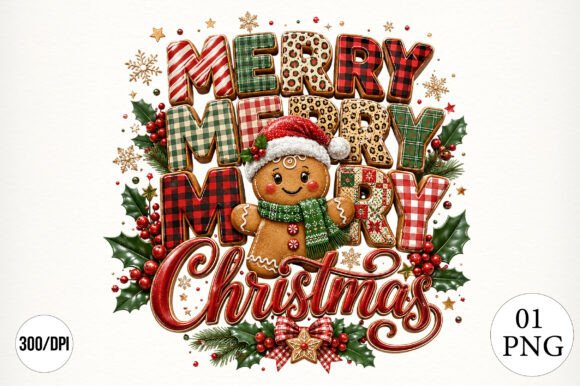 Retro Christmas Shirt Png, Gingerbread Graphic by Creative Print ...