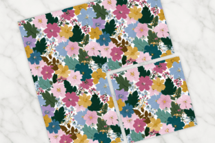 Spring Garden Seamless Patterns Graphic by CUTTING DESIGNCrafts ...