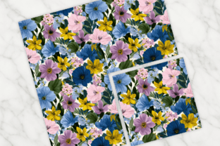 Spring Garden Seamless Patterns Graphic by CUTTING DESIGNCrafts ...