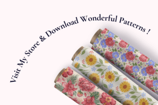 Tropical Peony Hibiscus Seamless Pattern Graphic by Marrie Pauza ...