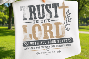 Trust in the Lord PNG Design, Christian Graphic by Craftcity · Creative ...