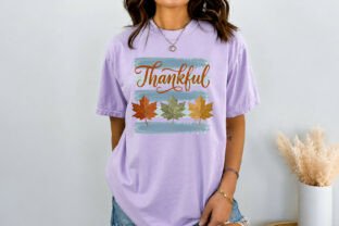 Vintage Thankful Fall Leaves PNG Graphic by SoftInk Studio · Creative ...