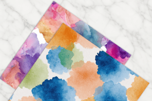 Watercolor Abstract Seamless Patterns Graphic by CUTTING DESIGNCrafts ...