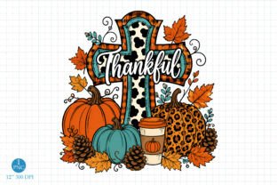 Western Thankful Cowhide Cross Png Graphic by LibbyWishes · Creative ...