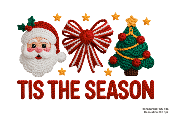 Yarn Crochet Christmas Shirt Png Graphic by Trendy PNG Co. · Creative ...
