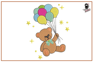 Birthday Baby Bear · Creative Fabrica
